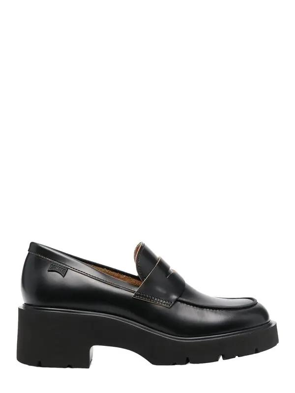 Camper Milah Chunky-sole Loafers - Black