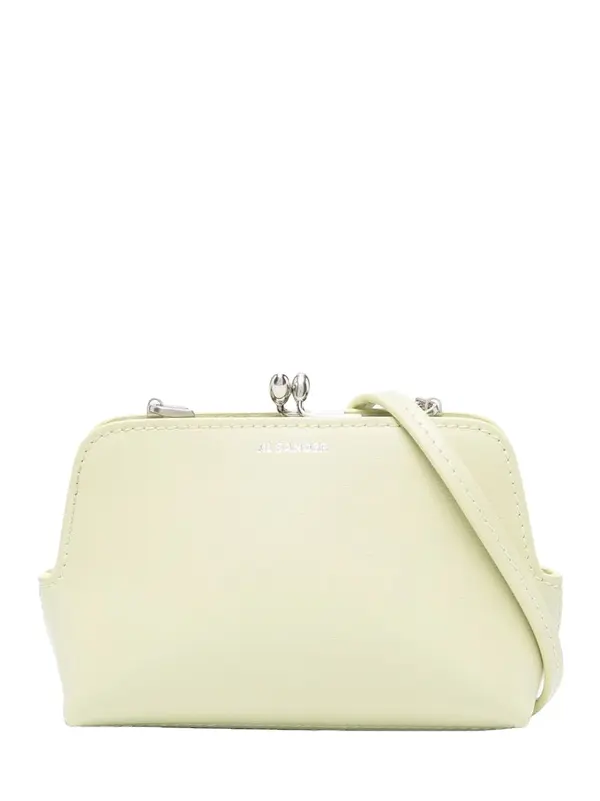 JIL SANDER Logo-print Crossbody Bag - Green