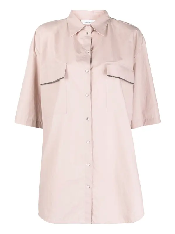 Fabiana Filippi Flap-pocket Detail Shirt - Pink
