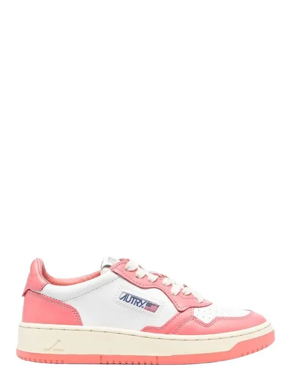 AUTRY Medalist Leather Low-top Sneakers - White