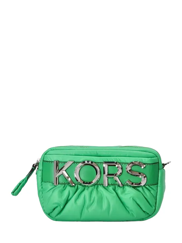 Michael Kors Logo-plaque Crossbody Bag - Green