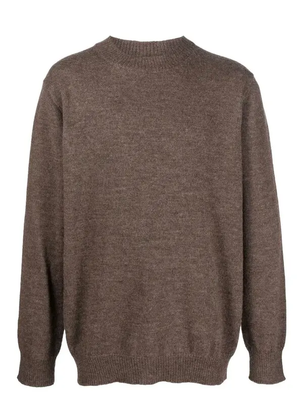 MAISON MARGIELA Alpaca-blend Jumper - Brown