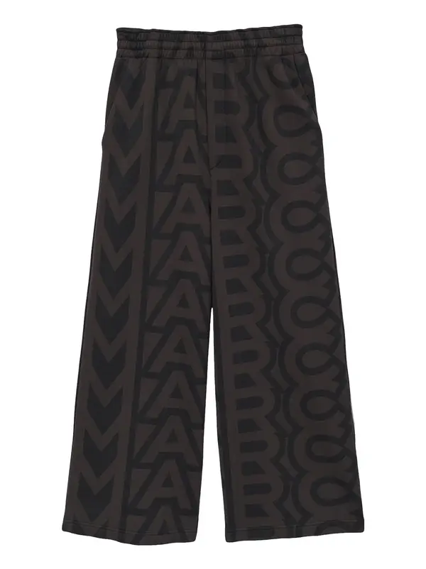 Marc Jacobs Monogram Oversized Track Pants - Black