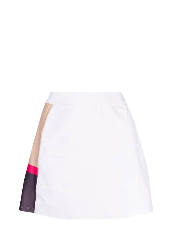 P.E Nation Colour-block Tennis Skort - White