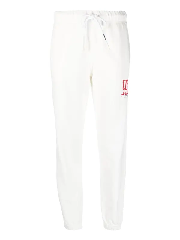 AUTRY Logo-print Track Pants - White