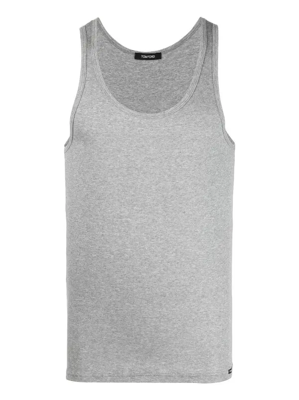 TOM FORD Sleeveless Tank Top - Grey