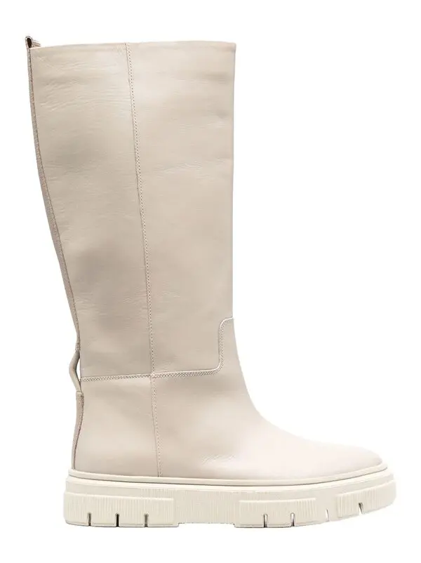 Geox Isotte Leather Boots - Neutrals