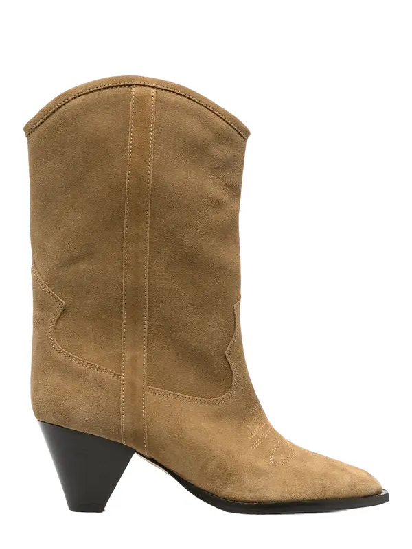 Isabel Marant Luliette 70mm Western Boots - Neutrals