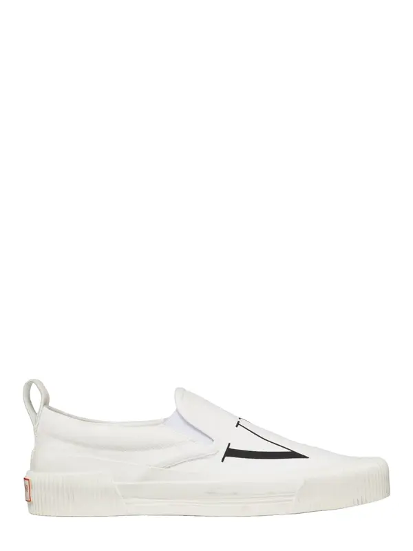 Valentino Garavani Vltn Slip-on Sneakers - White