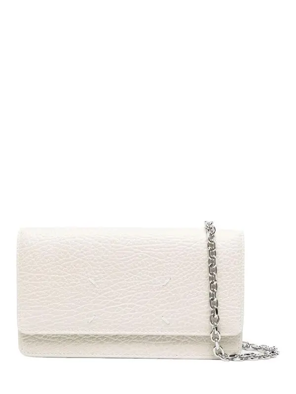 MAISON MARGIELA Four Stitches Wallet-on-chain - Neutrals
