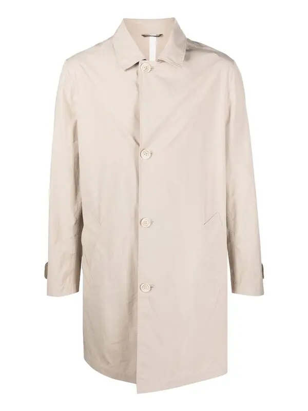 Brunello Cucinelli Water-resistant Single-breasted Jacket - Neutrals