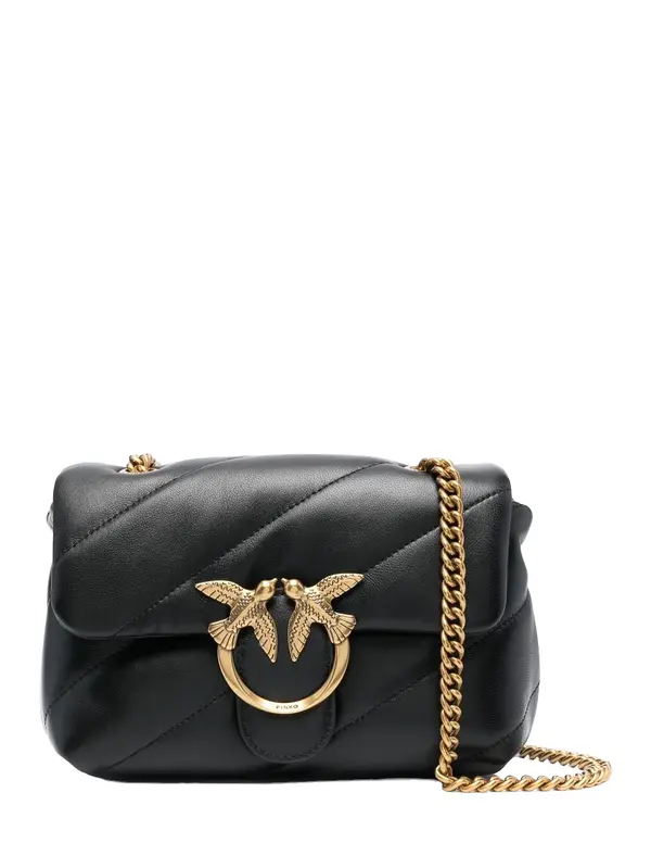 Pinko Love Puff Crossbody Bag - Black