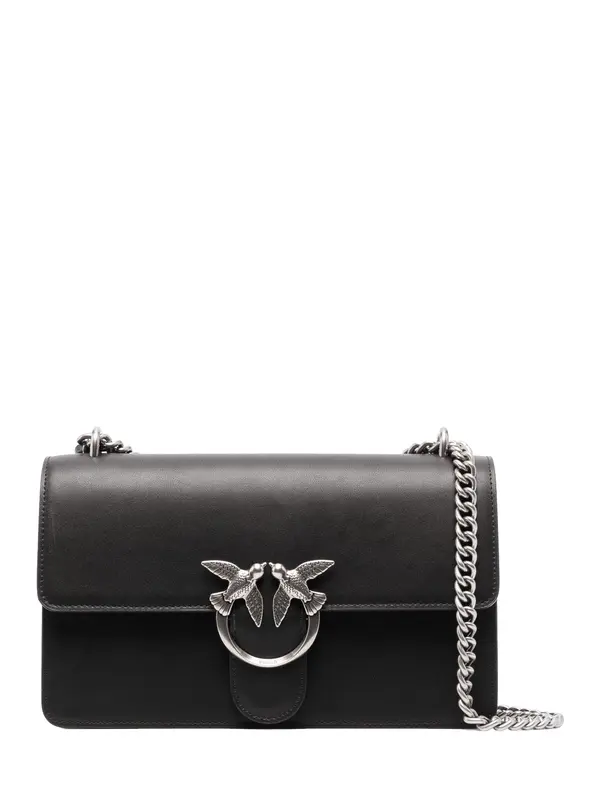 Pinko Classic Love Icon Crossbody Bag - Black