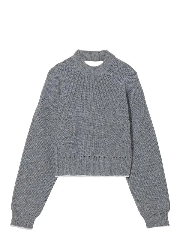 Proenza Schouler White Label Cashfeel Jumper - Grey