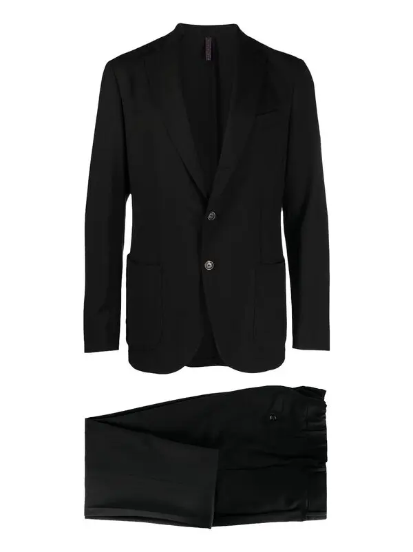 DELL'OGLIO Single-breasted Suit - Black