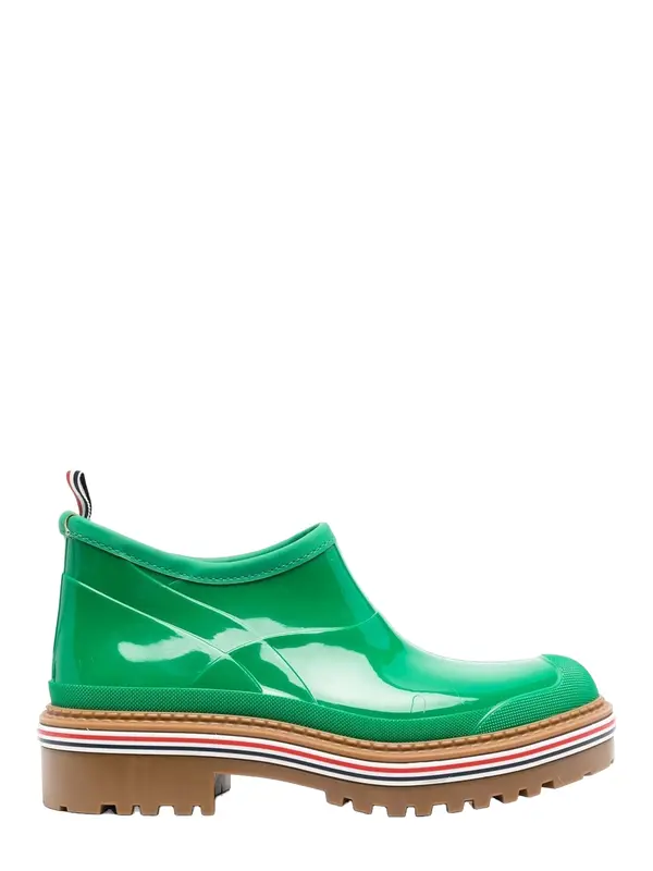 Thom Browne Round Toe Boots - Green