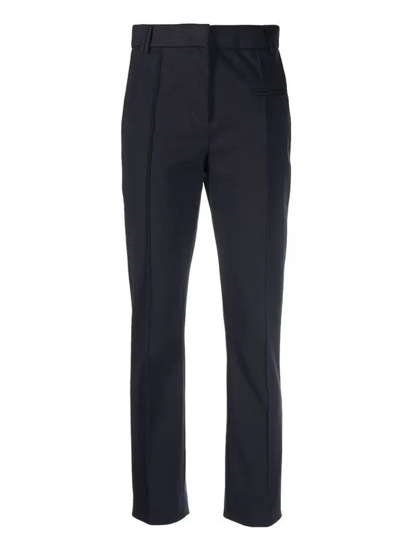 Fabiana Filippi Slim-cut Leg Trousers - Blue