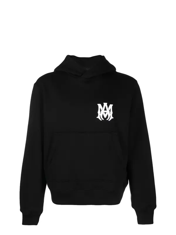 Amiri Logo-print Hoodie - Black