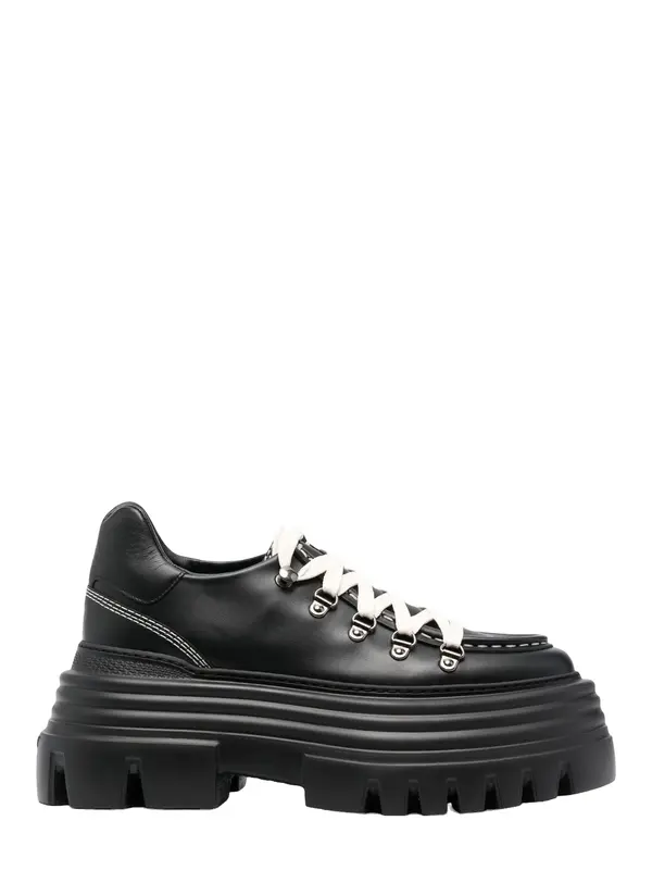 Bally Glody Platform Brogues - Black