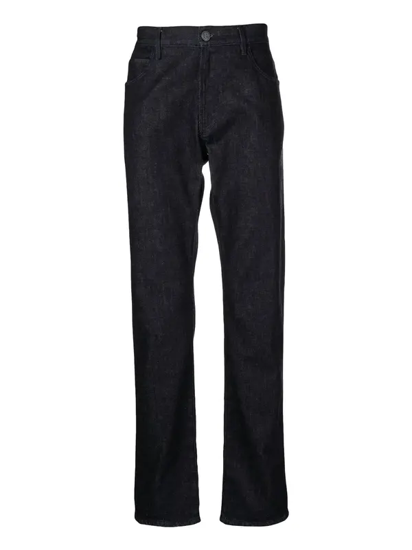 Giorgio Armani Five-pocket Slim-fit Jeans - Blue