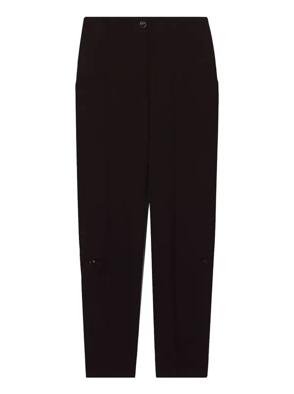 Proenza Schouler White Label Tapered Trousers - Black
