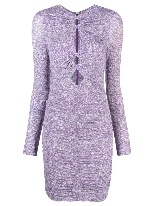 Isabel Marant Jana Mini Dress - Purple