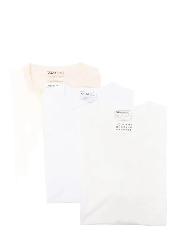 MAISON MARGIELA Organic-cotton T-shirt - White