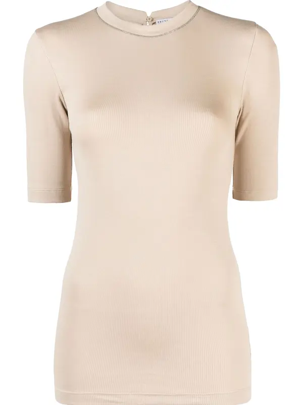 Brunello Cucinelli Short-sleeve T-shirt - Neutrals