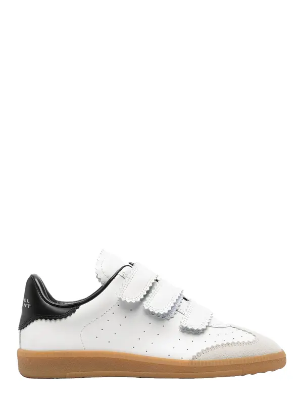 Isabel Marant Beth Touch-strap Sneakers - White