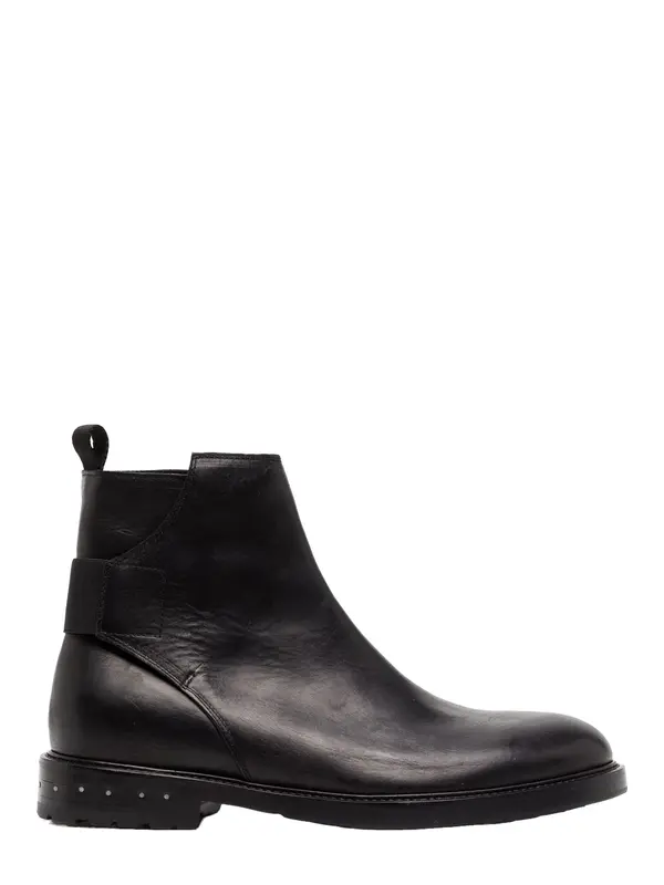 NICOLAS ANDREAS TARALIS 30mm Leather Boots - Black