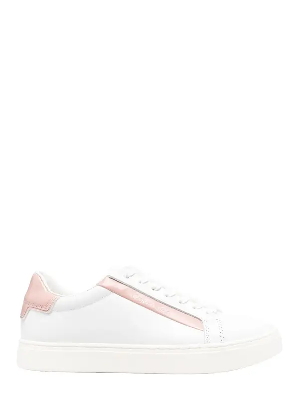 Calvin Klein Two-tone Low-top Sneakers - White