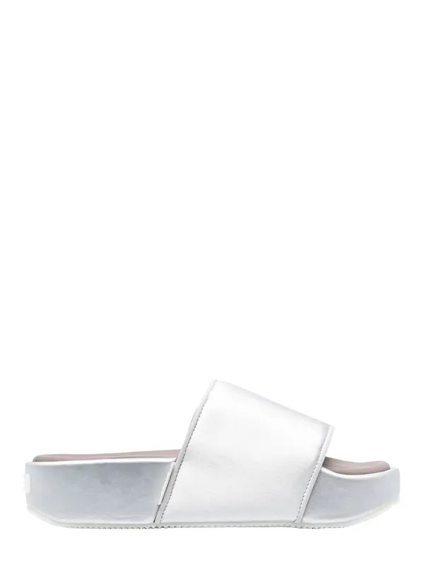 Y3 Flatform Open Toe Sandals - Silver