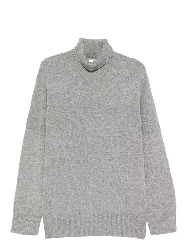 THE ROW Stepny Turtleneck Sweater - Grey