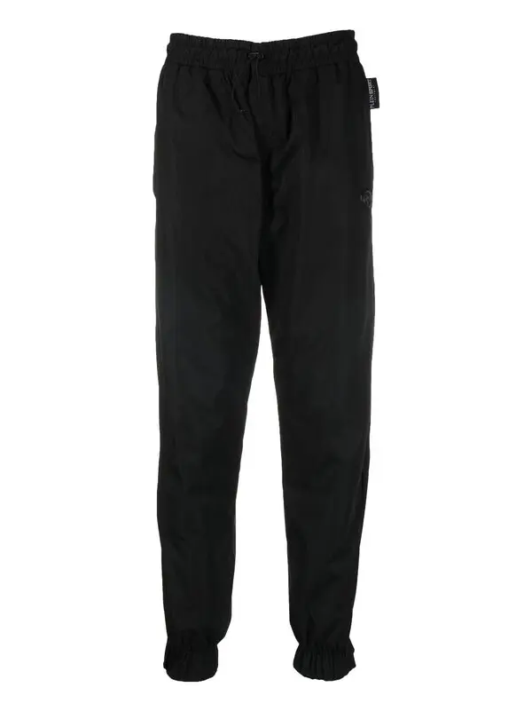 PLEIN SPORT Logo-patch Track Pants - Black