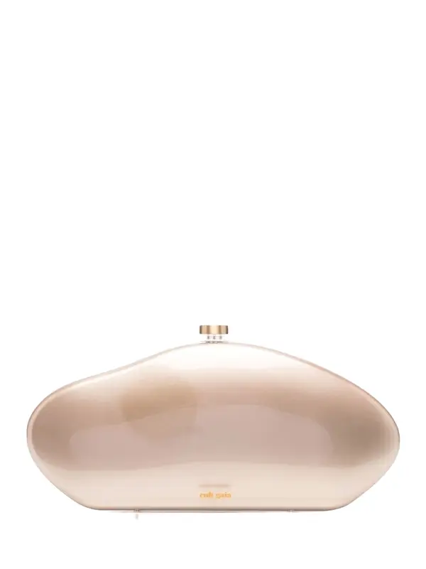 Cult Gaia Annika Acrylic Clutch - Gold