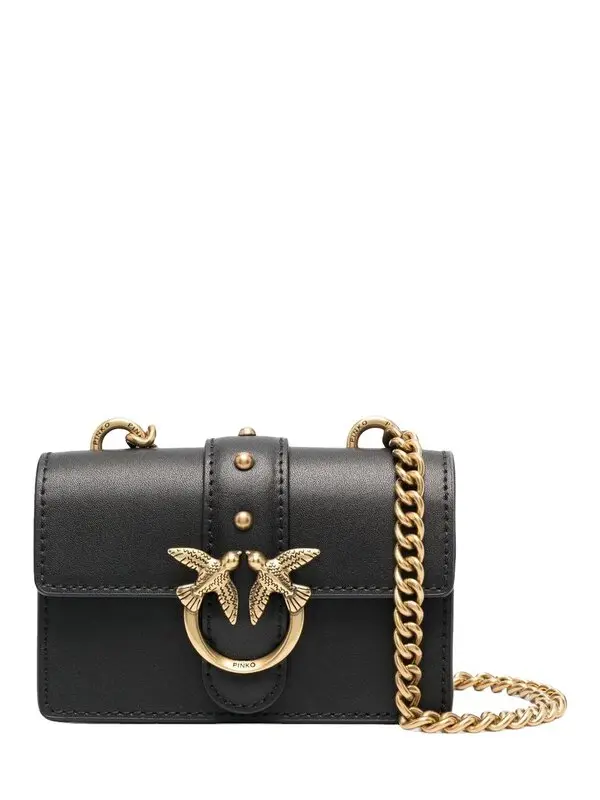 Pinko Love One Micro Mini Bag - Black