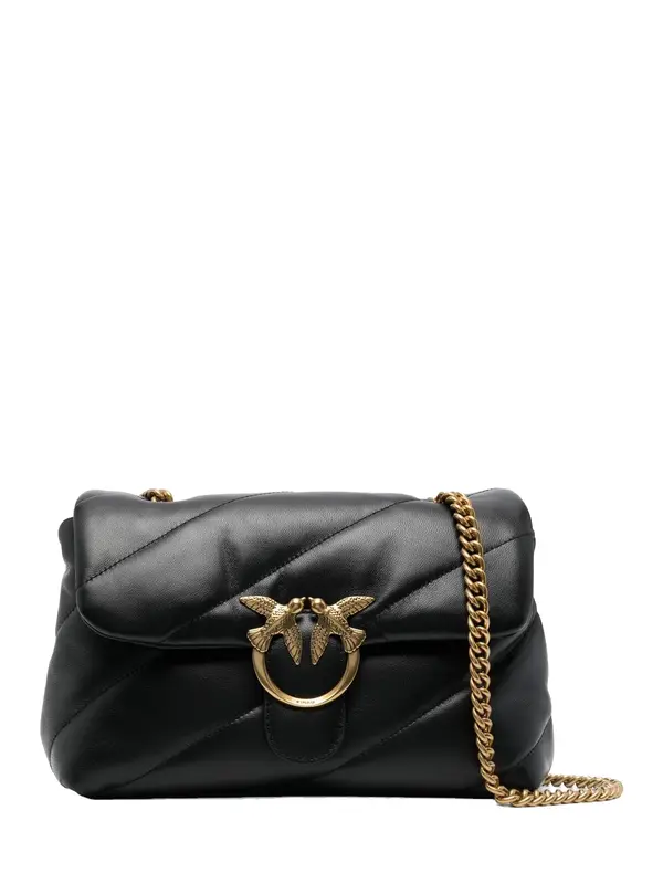 Pinko Mini Classic Love Bird Shoulder Bag - Black