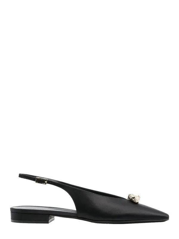 LANVIN Swing Slingback Pumps - Black