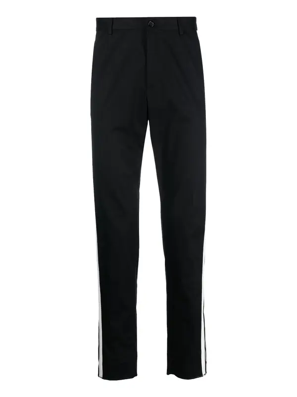 Dolce & Gabbana Side-stripe Tailored Trousers - Black