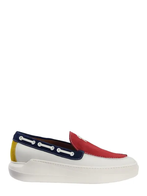 GIUSEPPE ZANOTTI Conley Color-block Sneakers - White