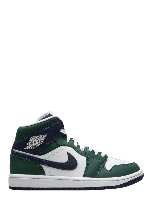 JORDAN Air 1 Mid Se Noble Sneakers - Green