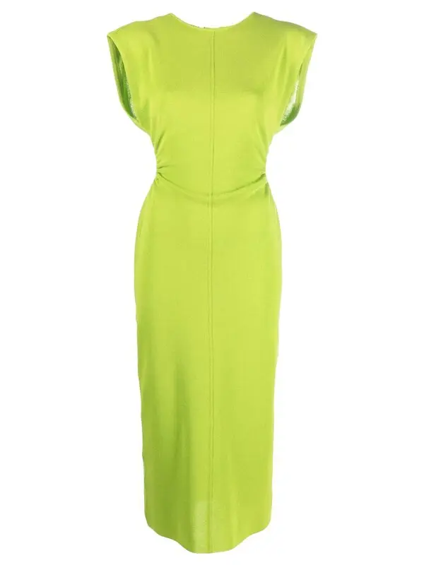 Philosophy Di Lorenzo Serafini Cut-out Midi Dress - Green