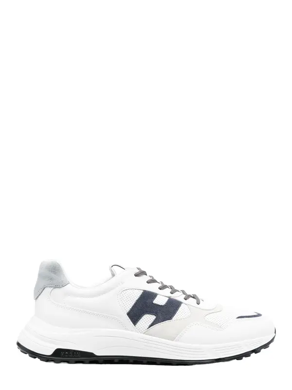 Hogan Panelled Low Top Sneakers - White
