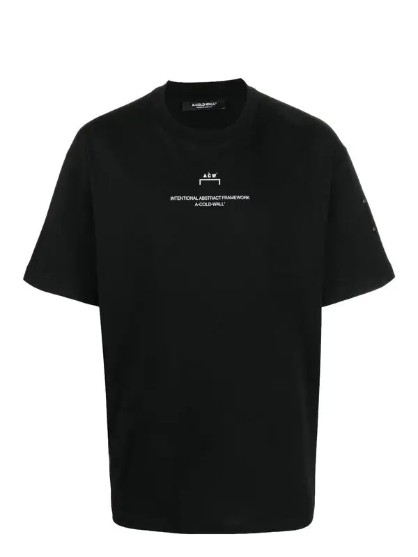 A-COLD-WALL* Logo-print Short-sleeve T-shirt - Black