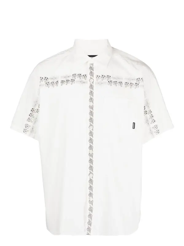 NEIGHBORHOOD Graphic-print Short-sleeved Shirt - White
