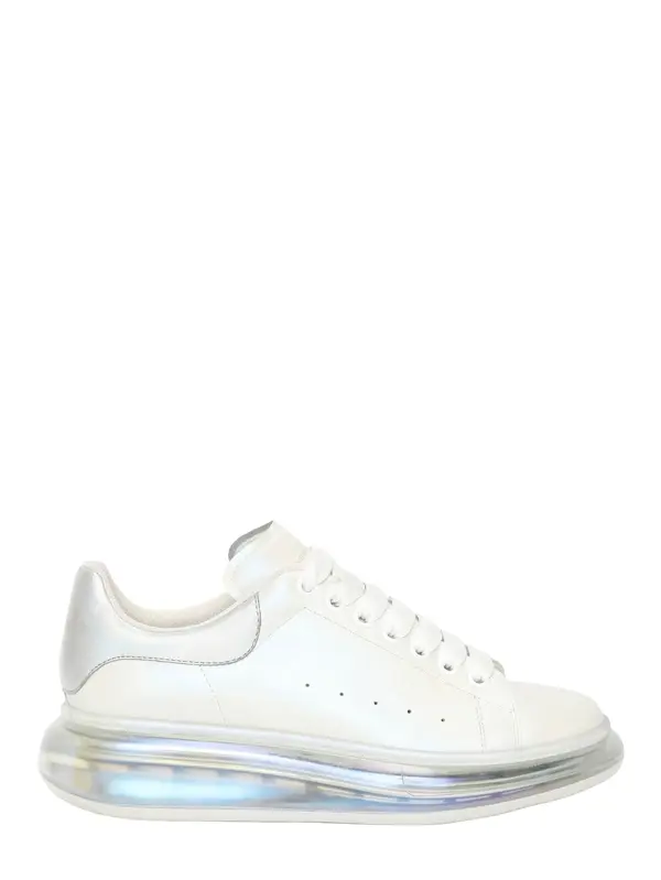 Alexander McQueen Oversized Lace-up Sneakers - White