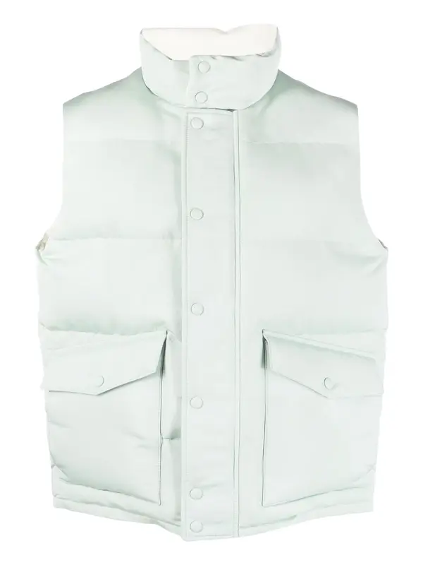 Alexander McQueen Logo-print Gilet - Green
