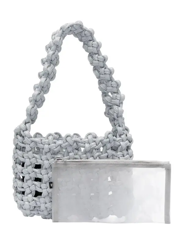 Kara Knot Armpit Bag - Grey