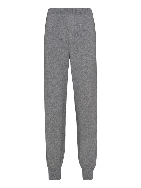 Prada Cashmere Track Pants - Grey