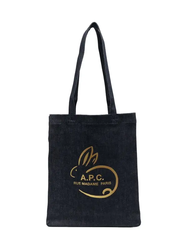 A.p.c. Lou Tote Bag - Blue